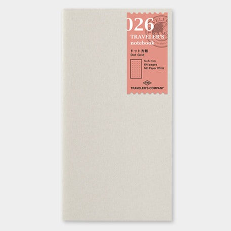 Traveler's Company Notebook Refill 026 Dot Grid, $5.34