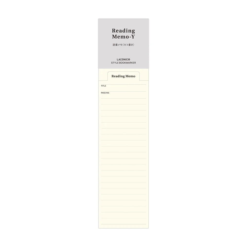 Laconic Reading Memo-Y Set of Bookmarks, £4.75