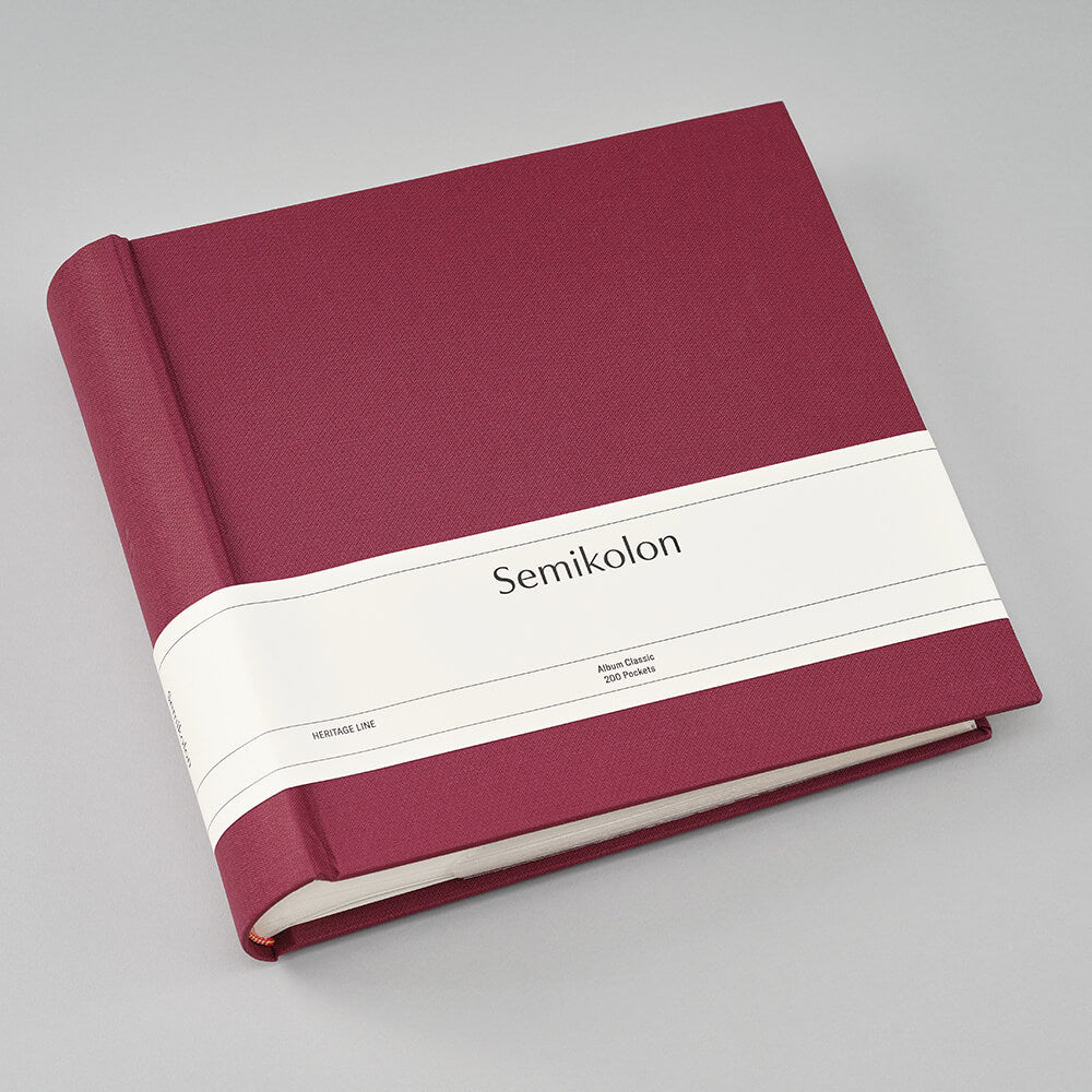 Semikolon Classic 200 Pocket Photo Album for 6x4 photos, £27.95