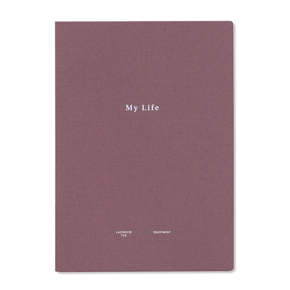 Laconic Style Notebook - A5 - My Life, £6.95