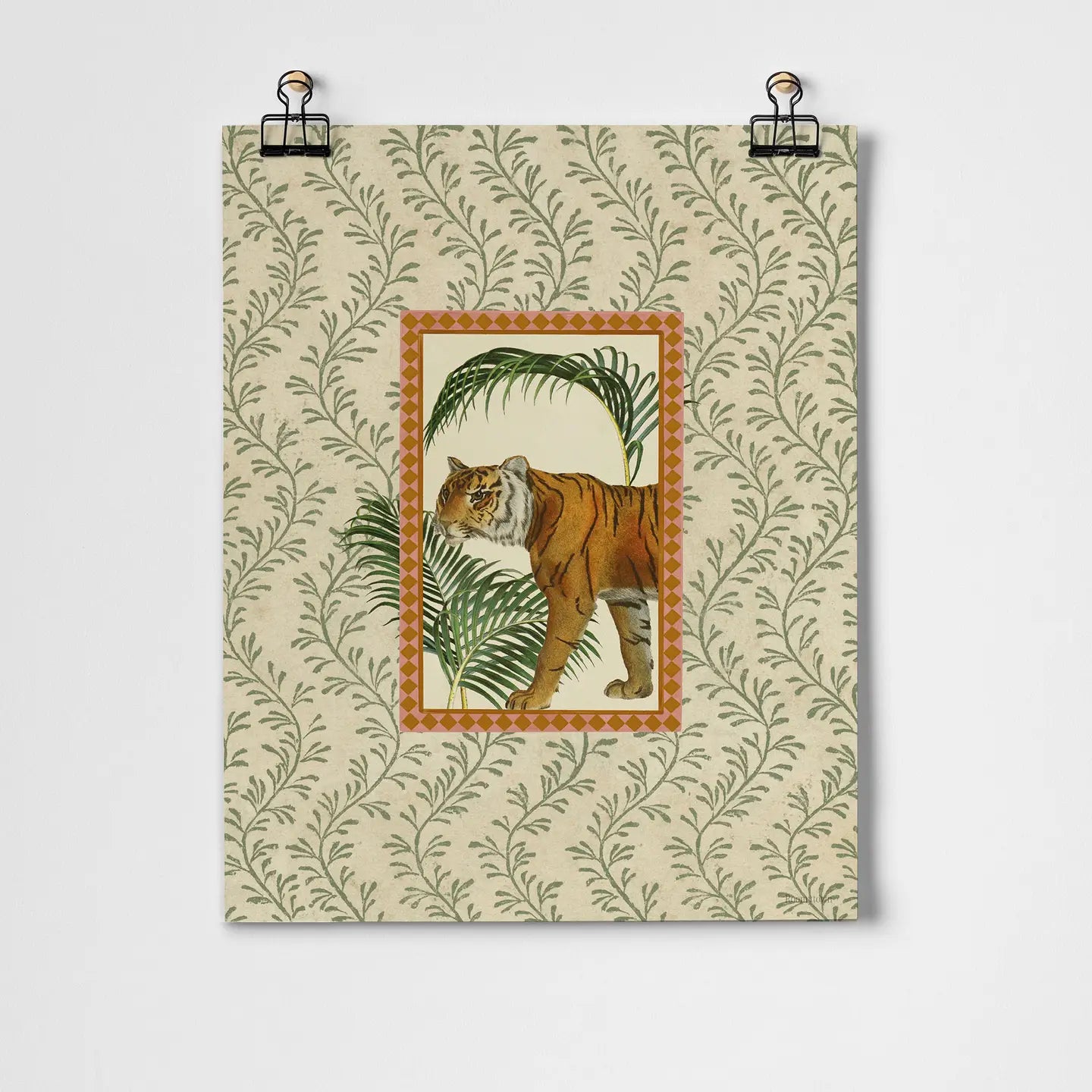 Tiger Fine Art Print A3, $32.96