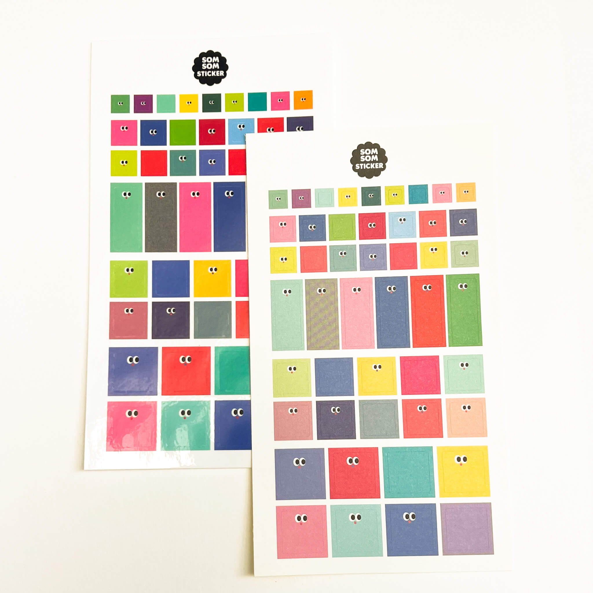 Livework Som Som Stickers - Squares, £3.00