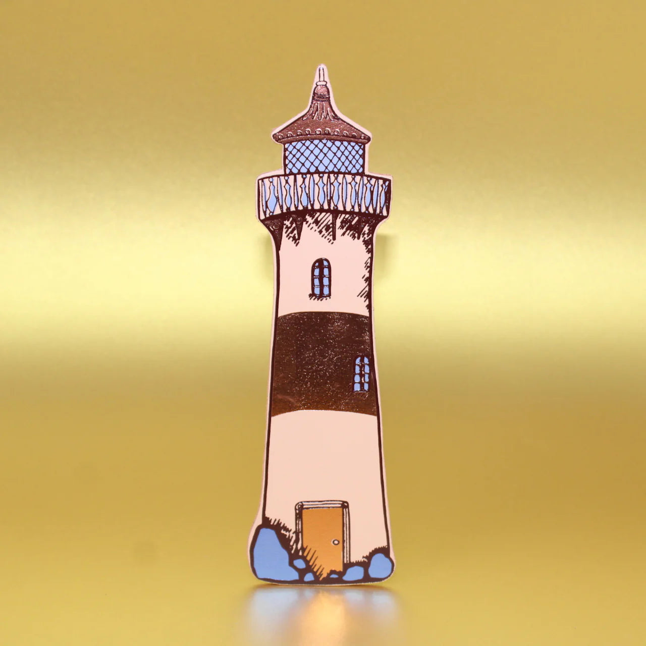 Lighthouse Leather Bookmark, $12.05