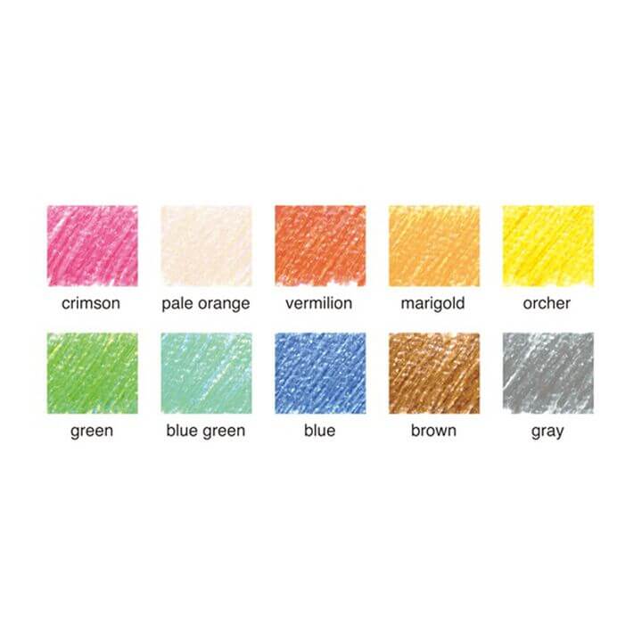 Dual Colour 2 in 1 Colouring Pencils Set of 10, £21.95
