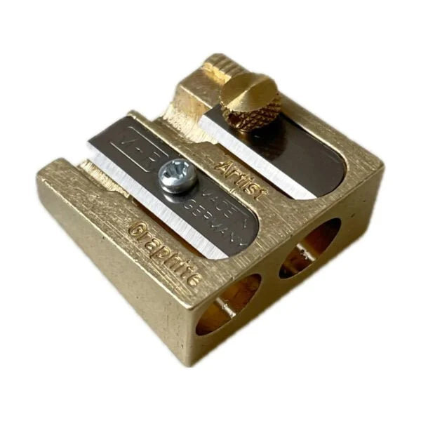M+R Brass Artex Brass Adjustable Sharpener, $28.89