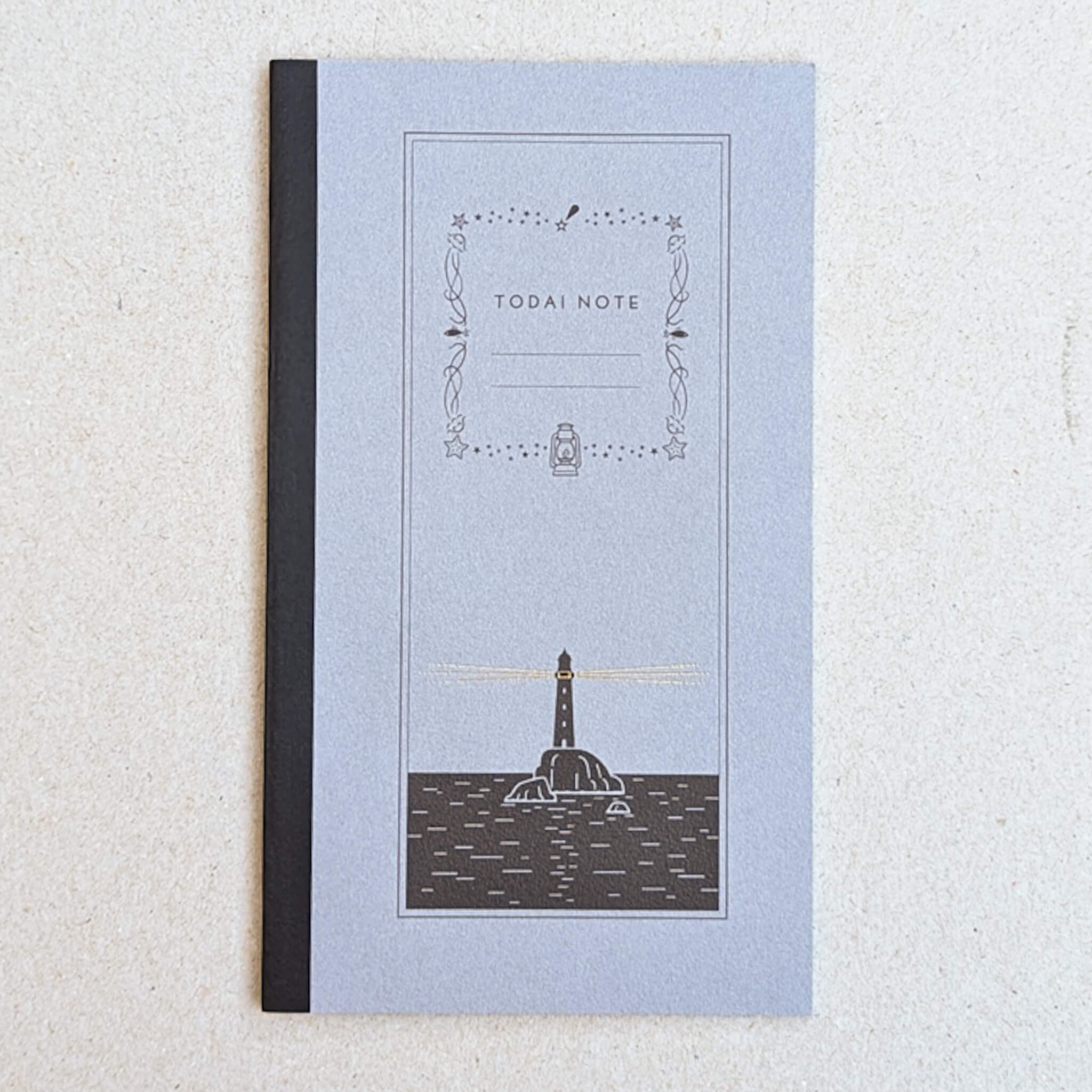 Kyupodo Todai Lighthouse Notebook Night - Slim A5, £5.95