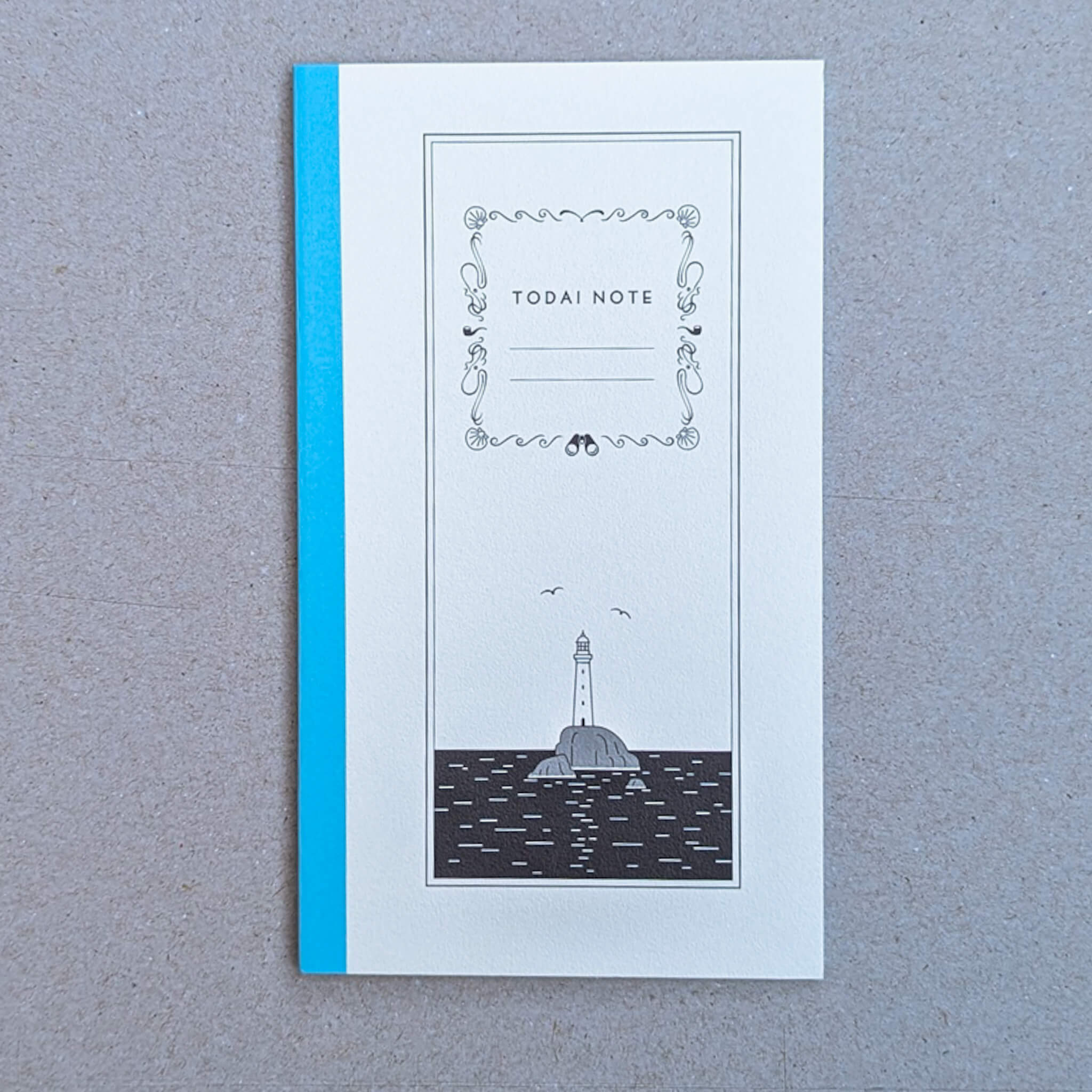 Kyupodo Todai Lighthouse Notebook Day - Slim A5, £5.95