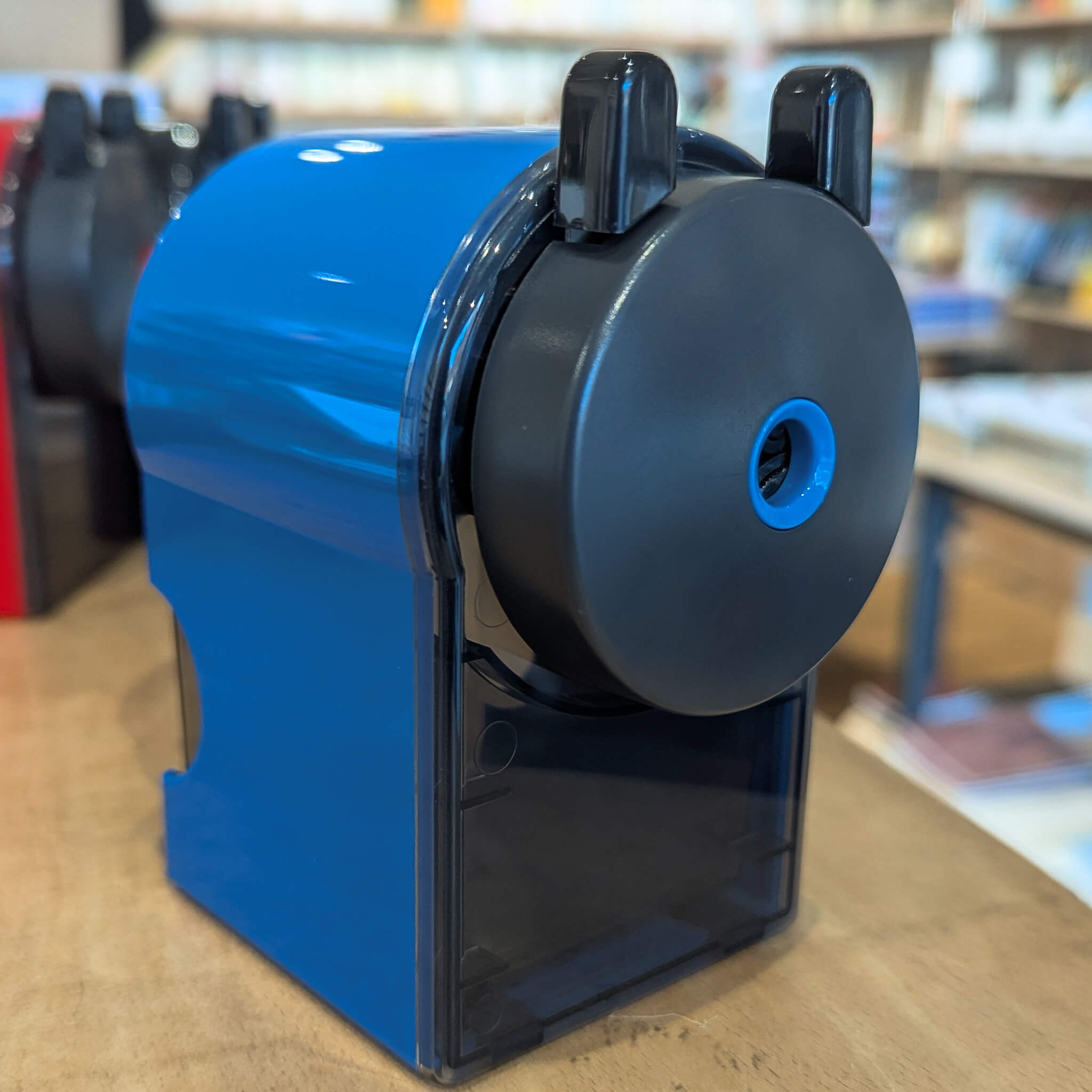 Mitsubishi KH-18 Hand Crank Desktop Sharpener, $26.16