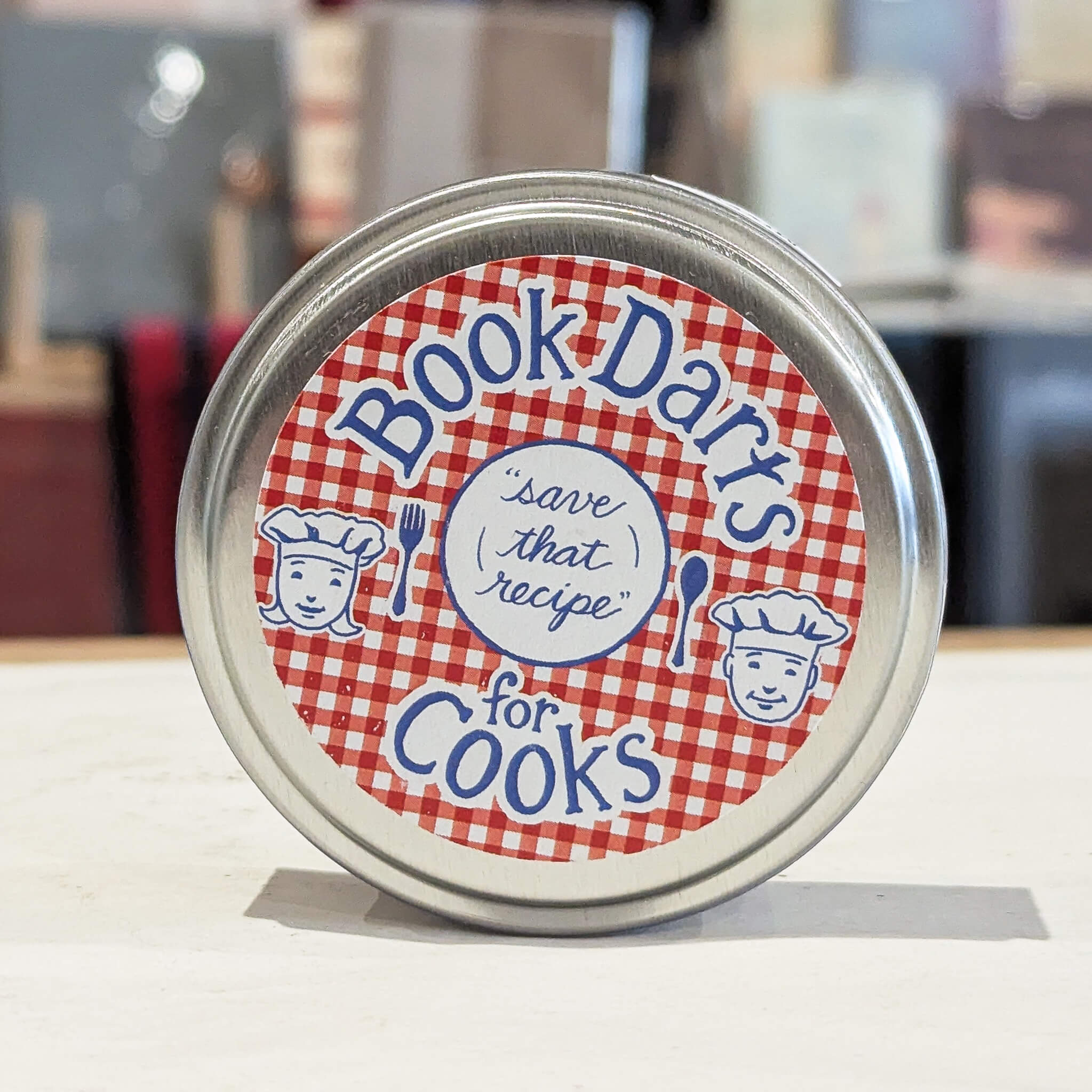 Book Darts for Cooks Page Markers Mixed Tin of 30, £8.95