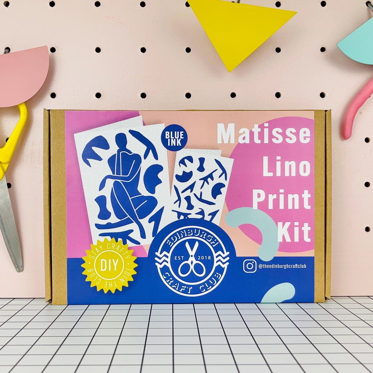 Edinburgh Craft Club Matisse Inspired Lino Print Kit, £22.00