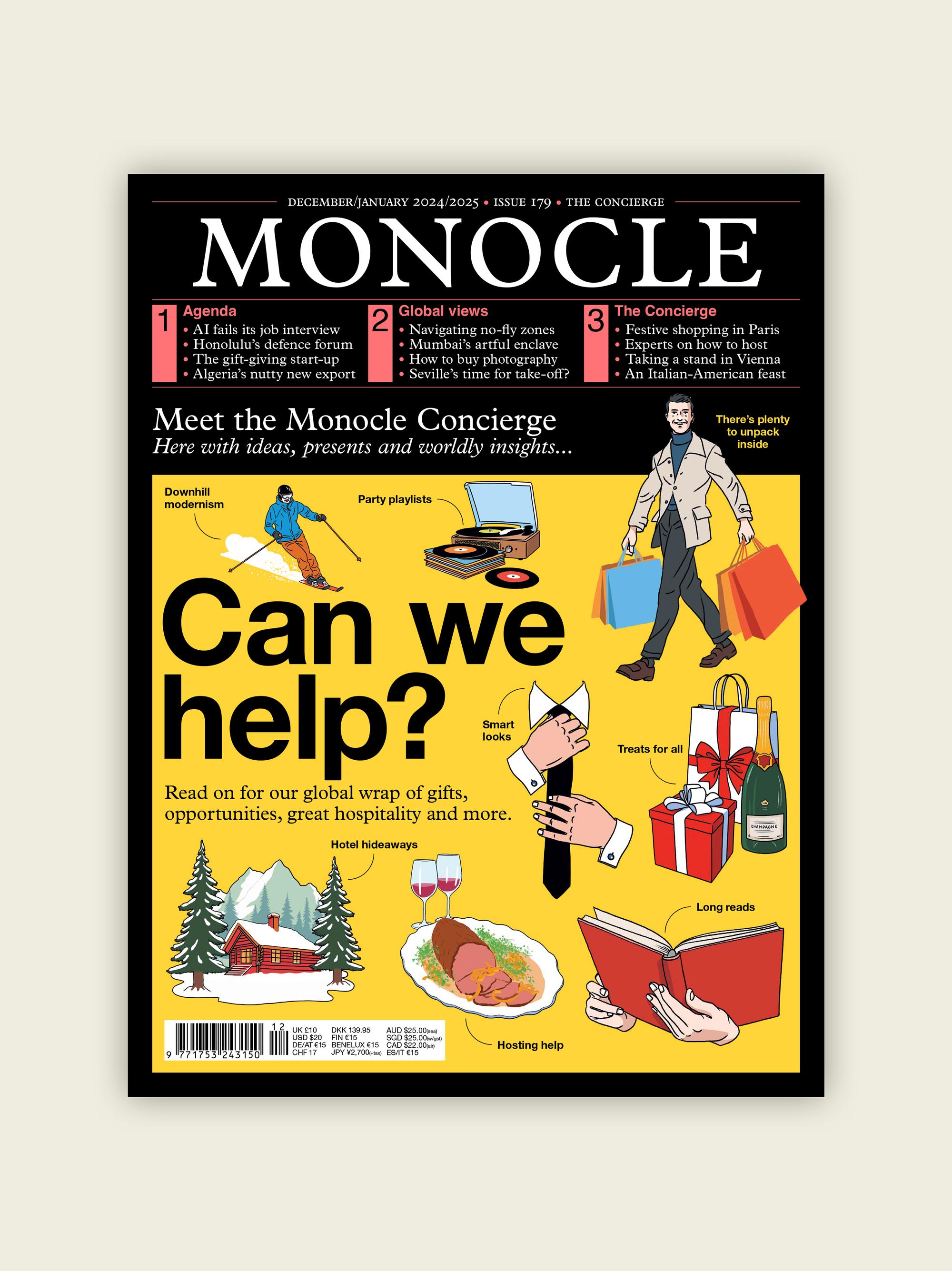 Monocle Issue 179 December 2024 / January 2025, $13.83