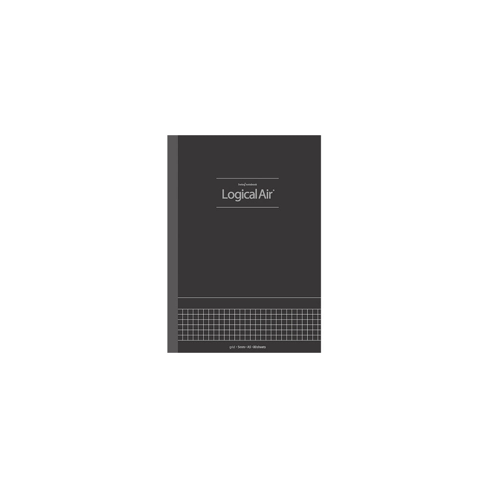 Nakabayashi Logical Air Super Light Notebook A5 Grid, £8.95
