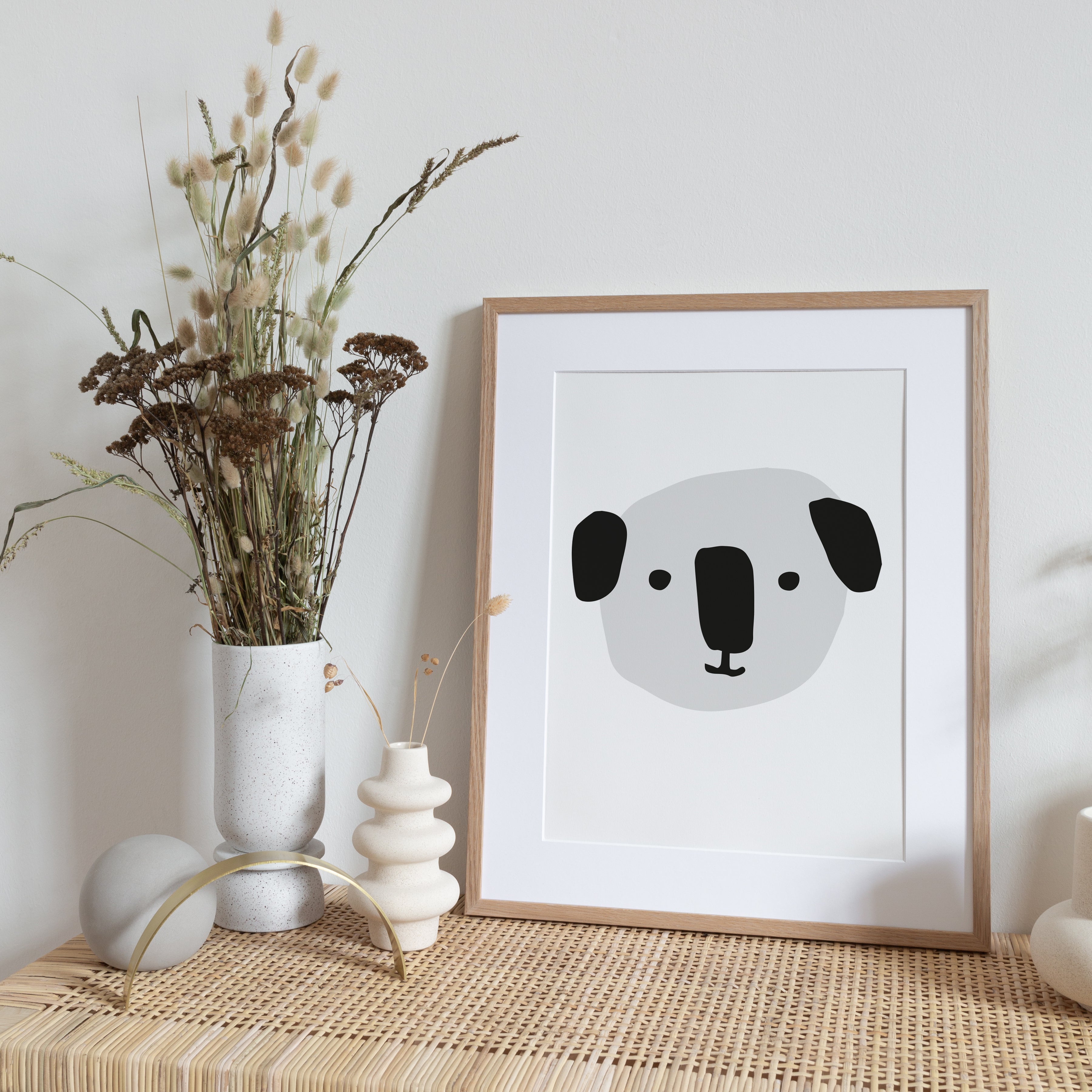 Koala Bear A4 Letterpress Art Print, £7.50