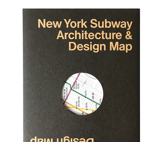 New York Subway Architecture & Design Map, $13.17
