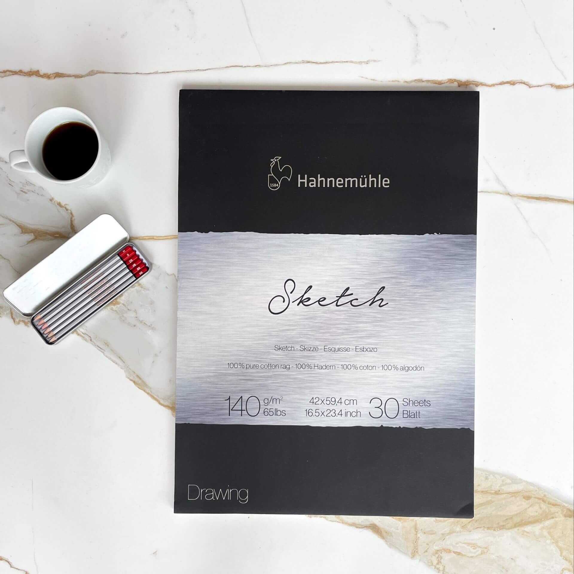 Hahnemuhle The Collection 100% Cotton Sketch Pad, £9.95