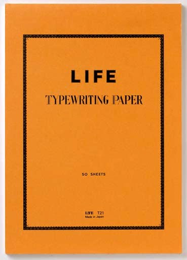 Life Typewriter Paper Pad, $7.49
